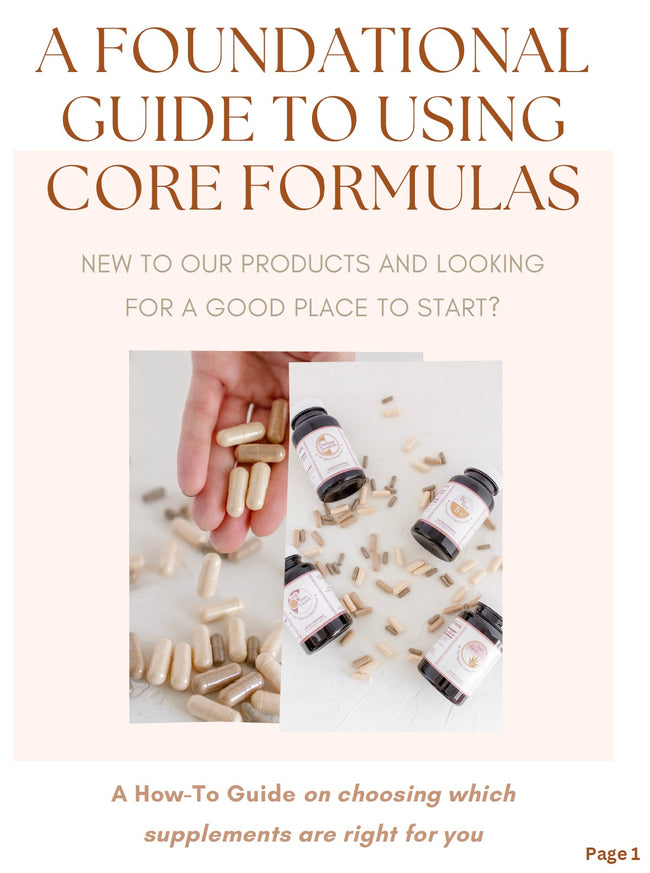 Our Products – Core Formulas